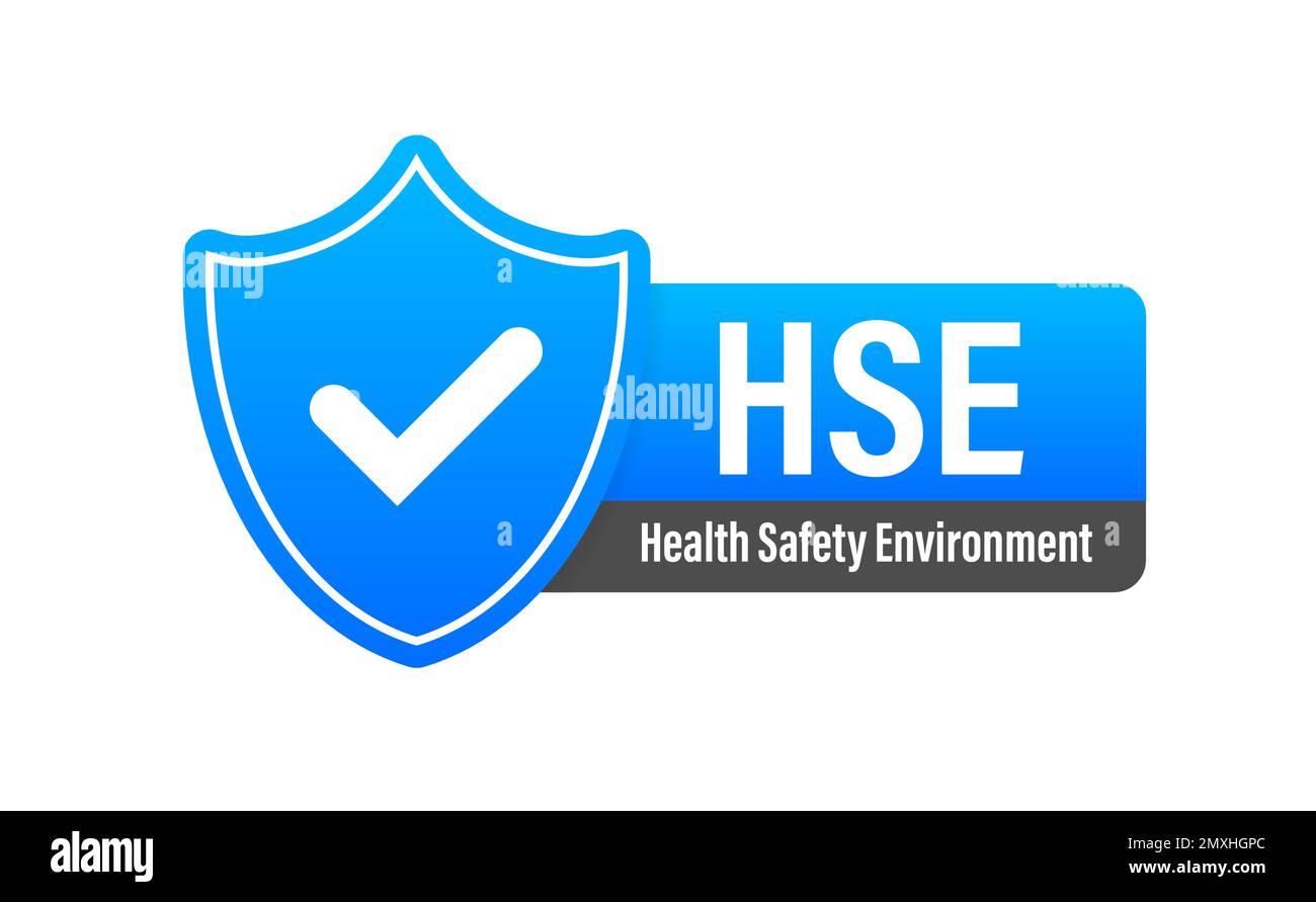 Safety sign hse Banque d'images vectorielles - Alamy