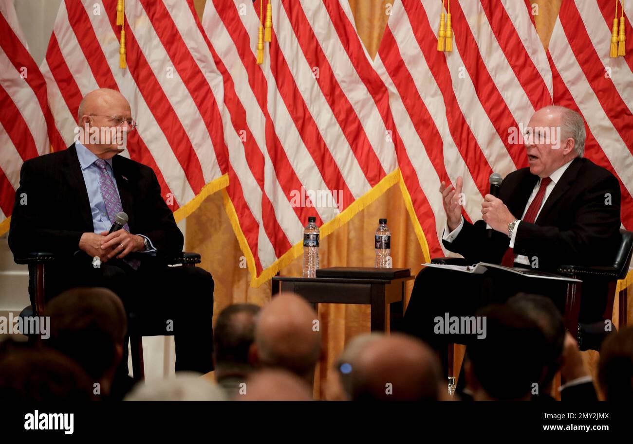 CIA Director John Brennan, right, and Director of National Intelligence ...