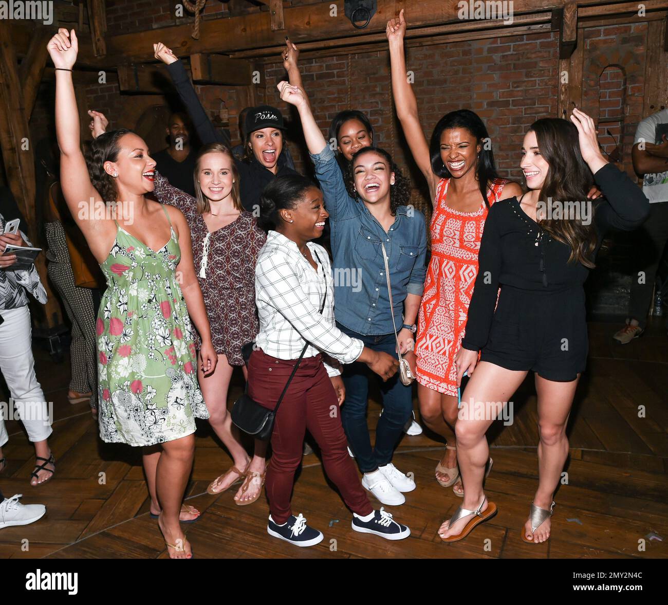 Members of the "Final Five" Rio Olympics gold medal winning U.S ...