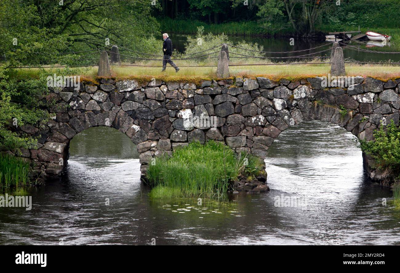 L'un des plus longs ponts de pierre d'europe Banque de photographies et ...