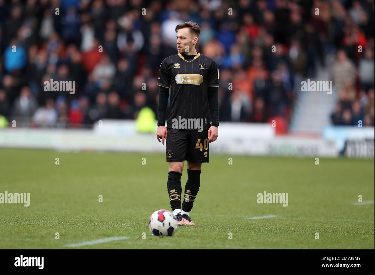 DaN Kemp, de Hartlepool, s'est Uni lors du match de la Sky Bet League 2 ...