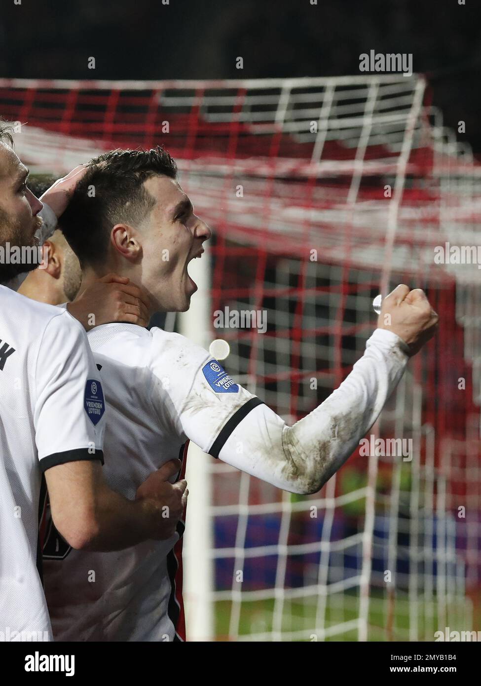 UTRECHT - Anastasios Douvikas du FC Utrecht célèbre le 1-0 lors du ...