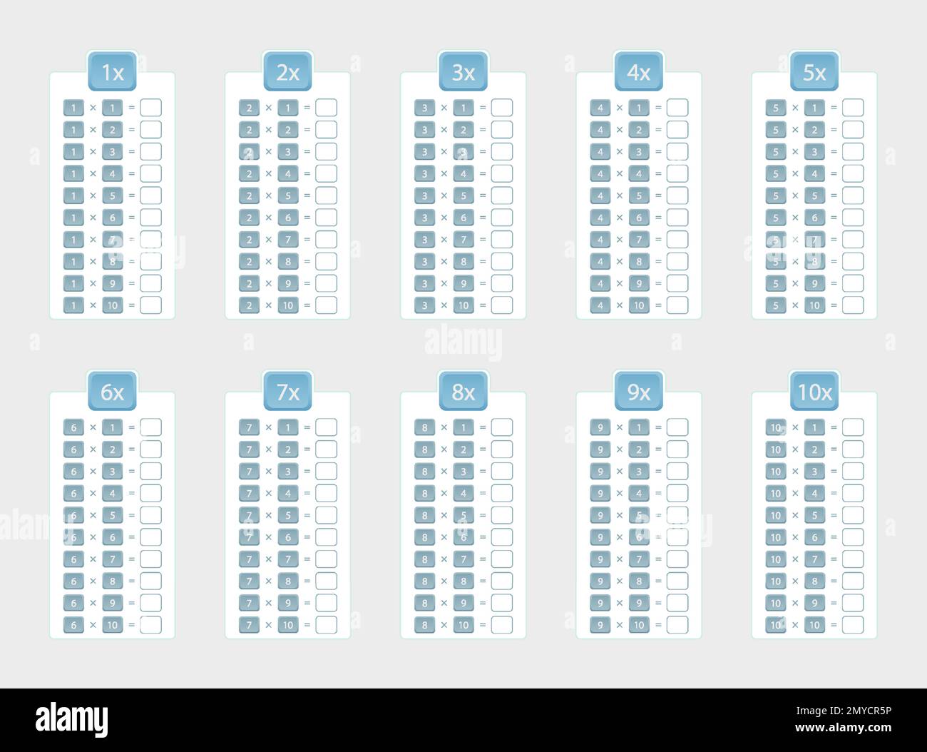 Tables de multiplication Banque de photographies et d’images à haute ...