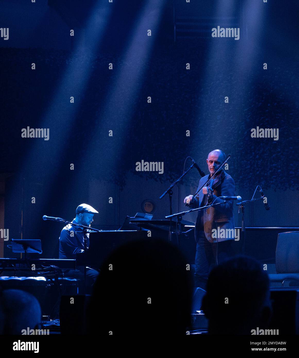 Glasgow, Écosse. Duncan Chisholm, joueur de violon et compositeur ...
