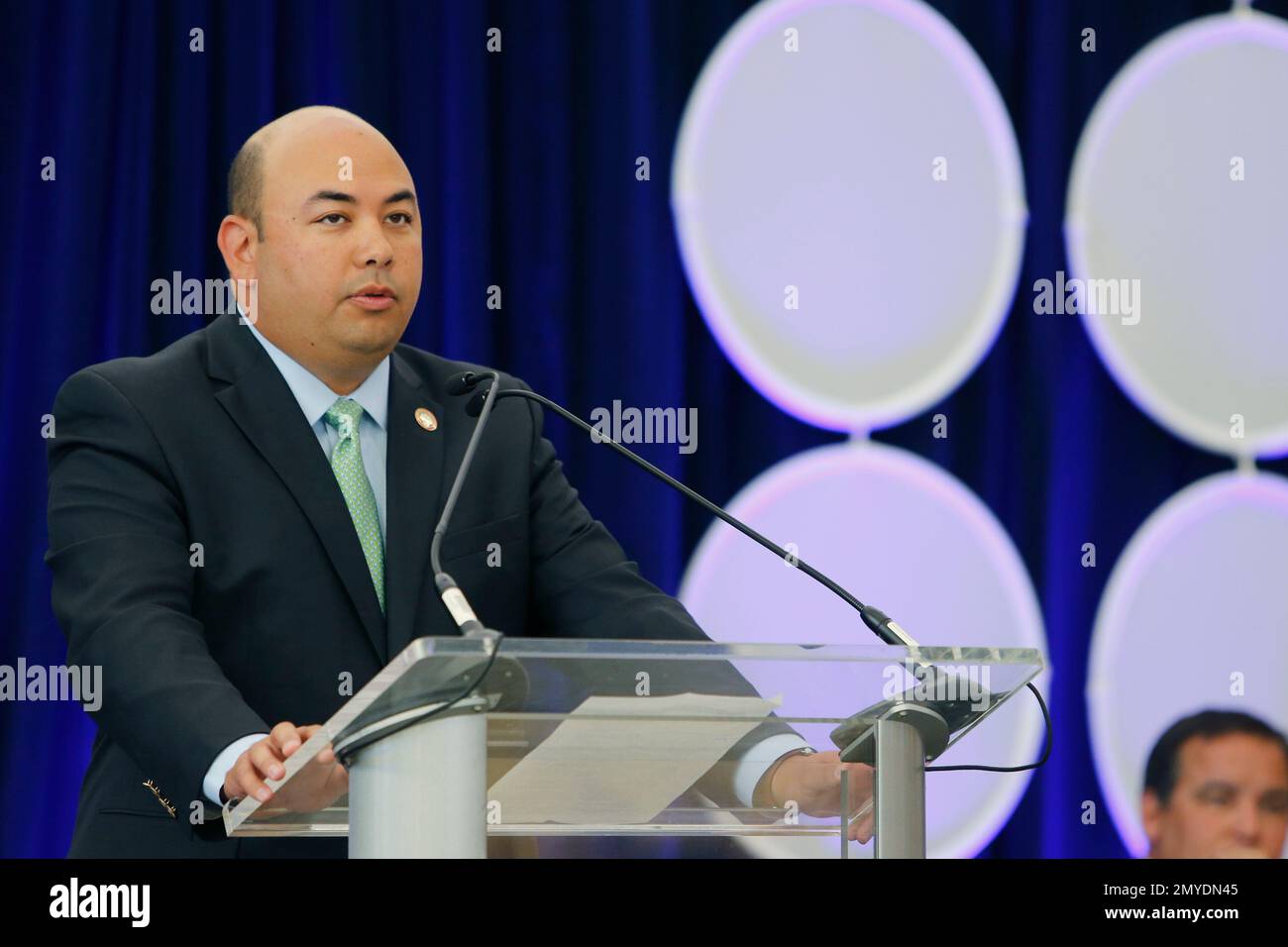 Ohio House Speaker Cliff Rosenberger speaks speaks during a celebration ...