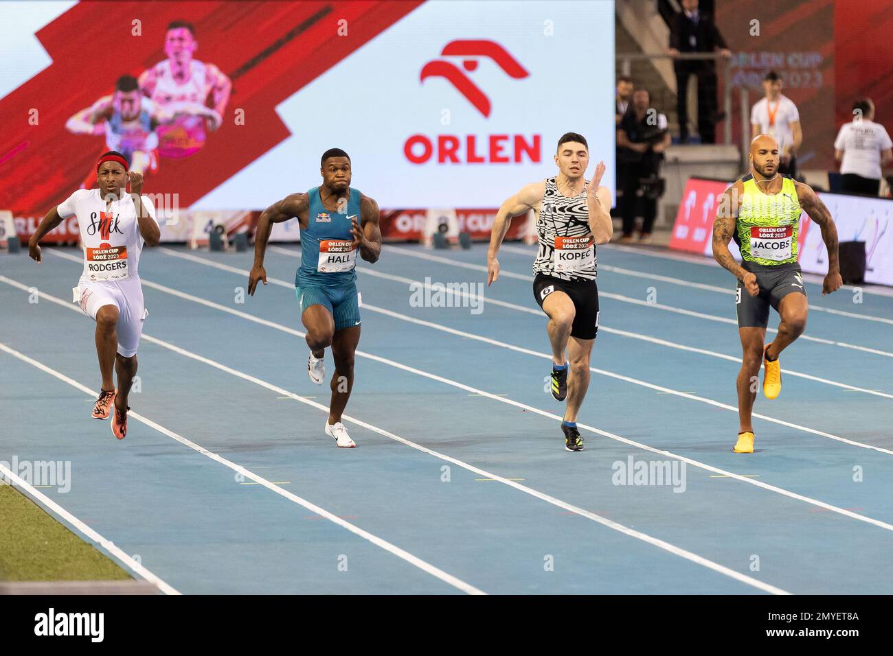 4 février 2023: 04.02.2023 LODZ .MITYNG LEKKOATLETYCZNY ORLEN CUP W ...