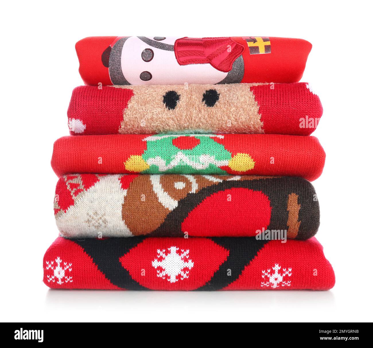 Ugly sweaters Banque d'images détourées - Alamy