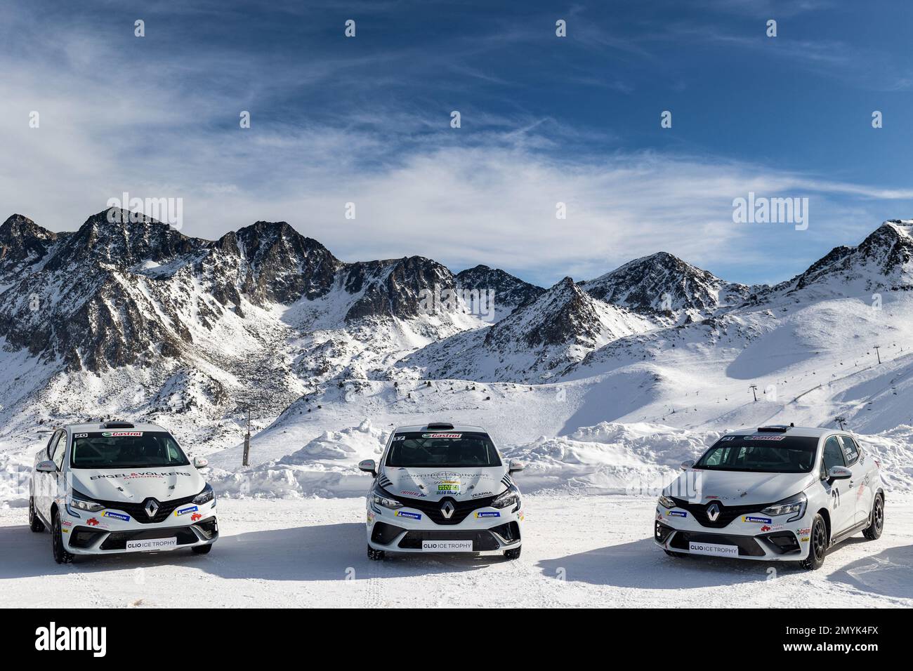 Illustration pendant le 2023 Clio Ice Trophée 2023 - GSeries G3 sur le ...