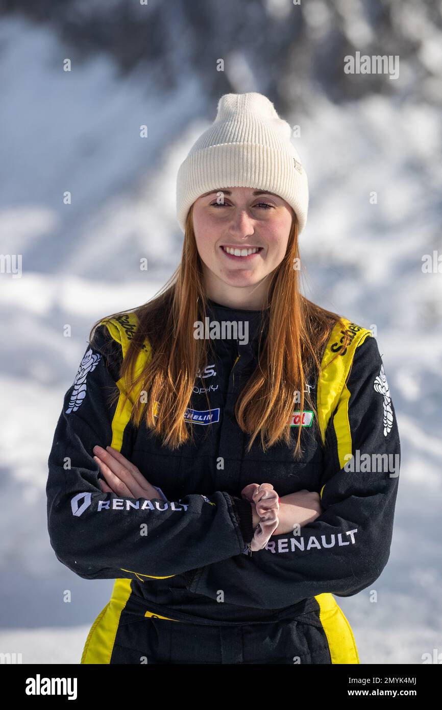 CHALVIN Emma (FR), WRM PAR CHANOINE M. / SRD COURSE, portrait lors du ...