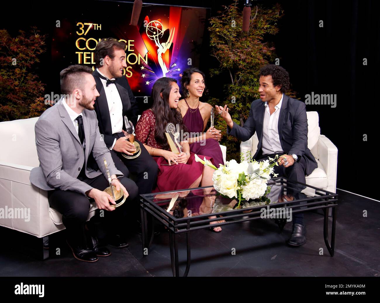 EXCLUSIVE - Thaddaeus Andreades, from left, Nicholas Manfredi ...