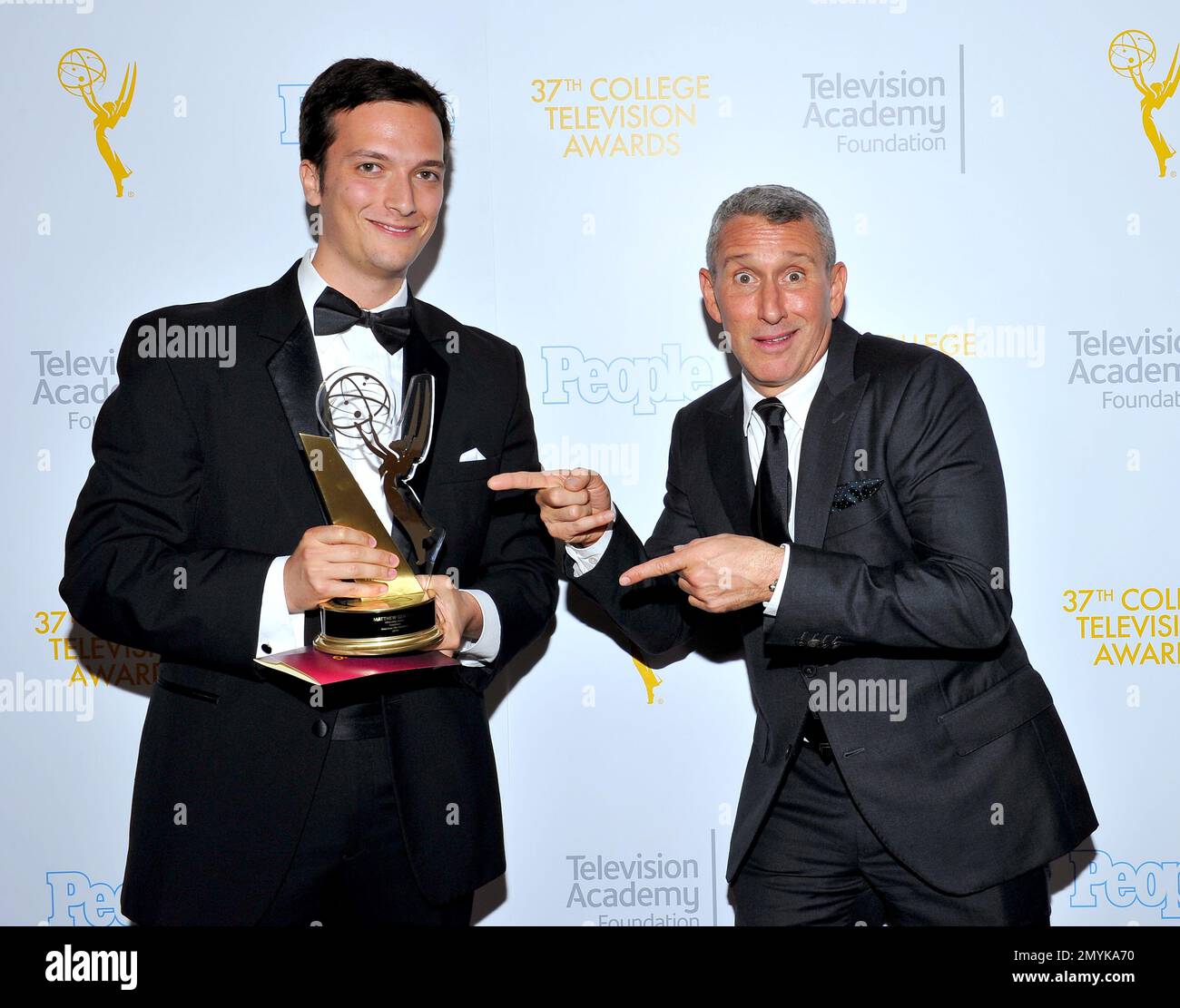 EXCLUSIVE - Adam Shankman, right, poses for a portrait with Matthew ...