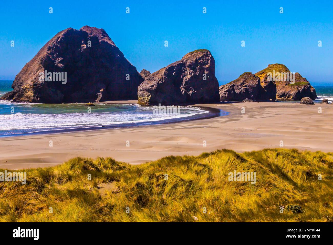 Paysage marin oregon Banque de photographies et d’images à haute ...