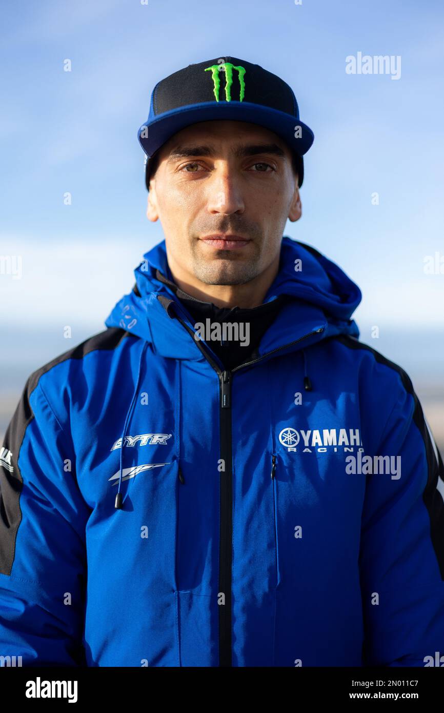 Milko Potisek, Yamaha, pendant l'Enduropale du Touquet pas-de-Calais ...