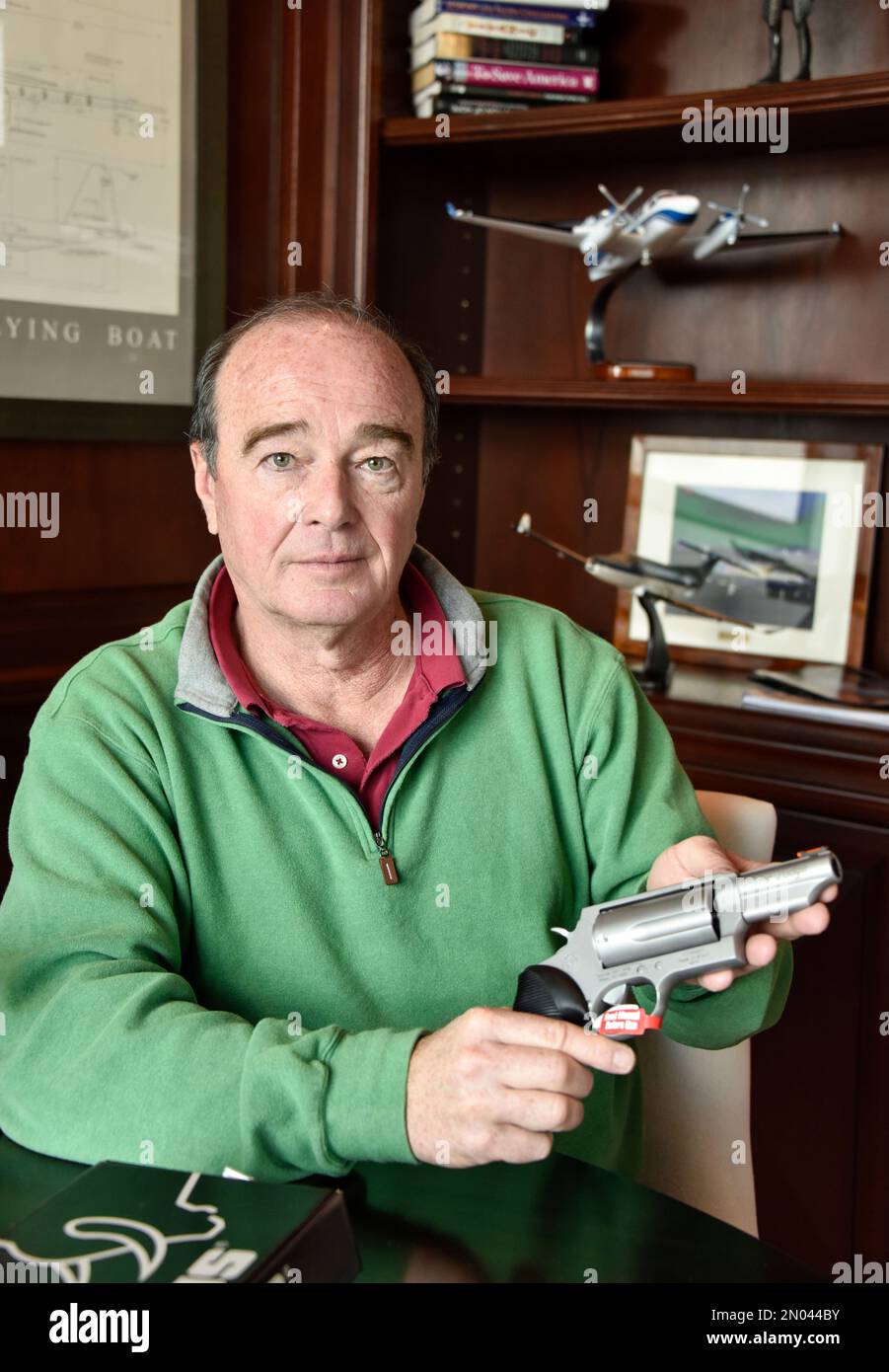 In this photo taken Feb. 26, 2016, Lance Toland, the owner of Lance ...