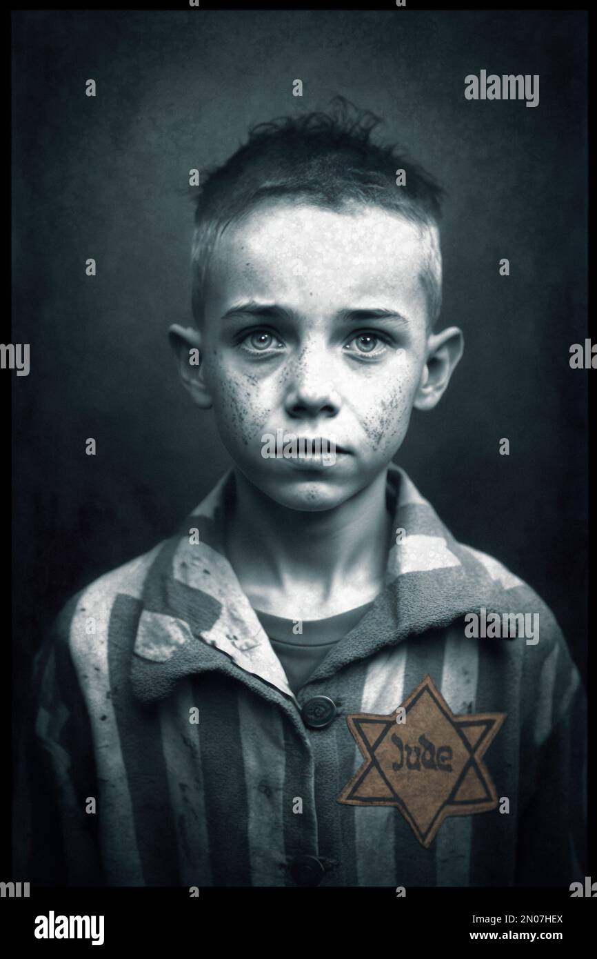 Uniforme de prisonnier juif Banque de photographies et d’images à haute ...