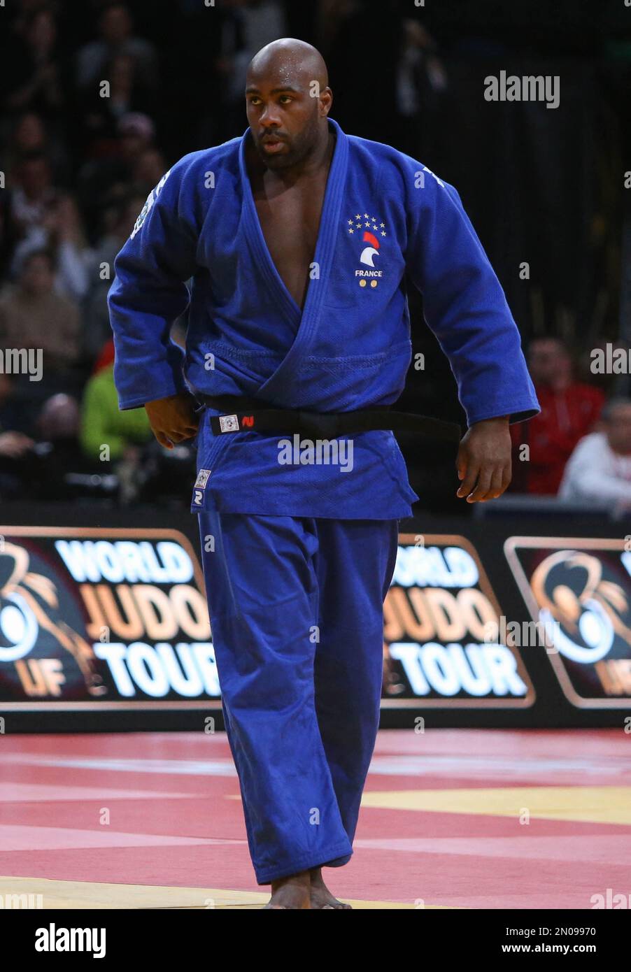 Teddy Rinner de France pendant le Judo Paris Grand Chelem 2023 sur 5 ...