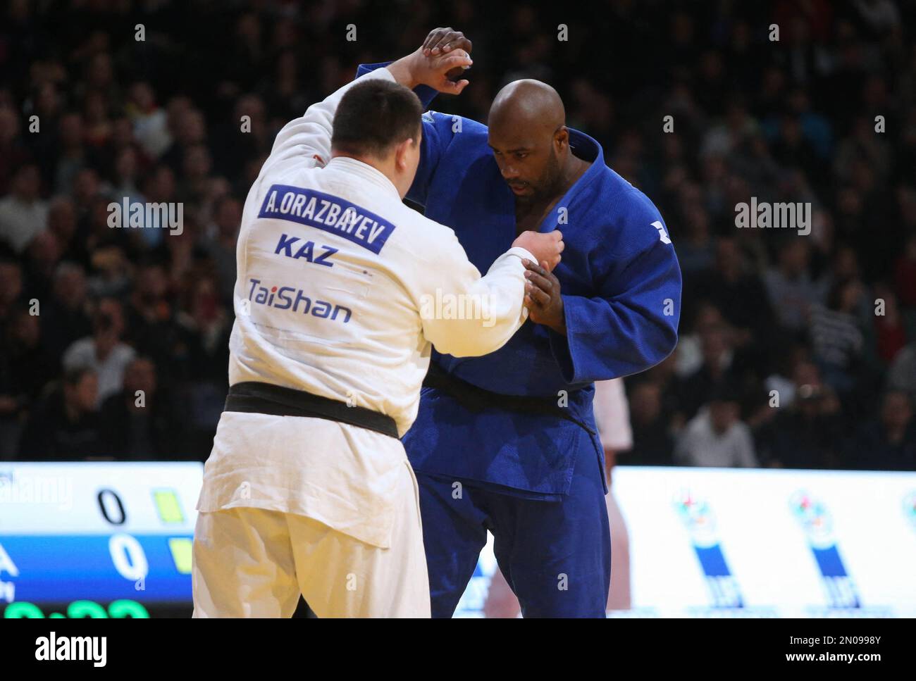 Teddy Rinner de France pendant le Judo Paris Grand Chelem 2023 sur 5 février 2023 à l'aréna ...
