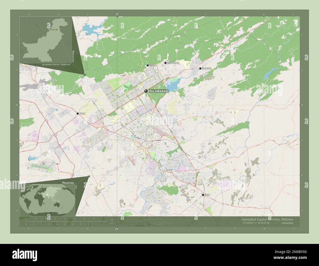 Islamabad territoire de la capitale, territoire de la capitale du ...