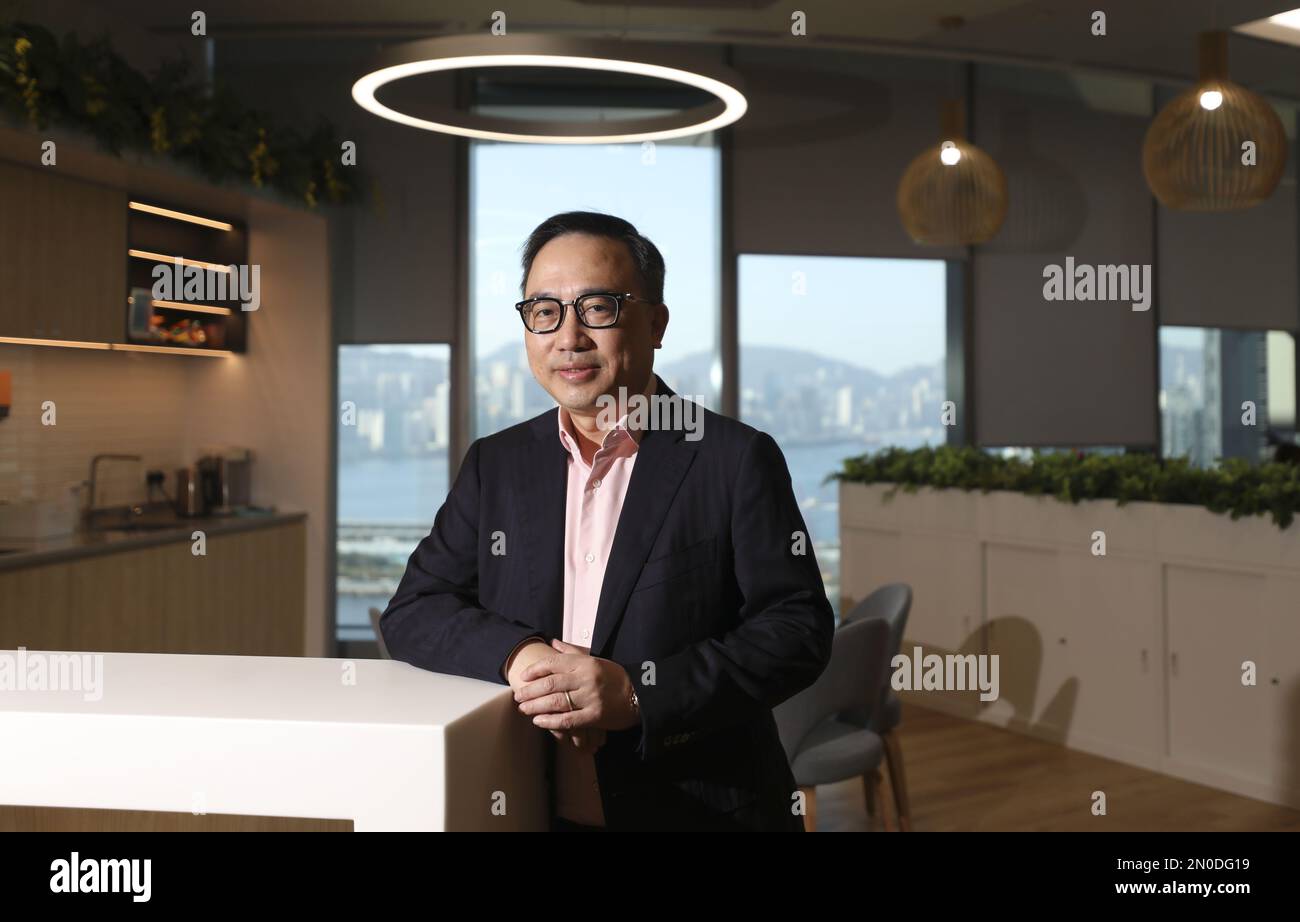 Philip Siu Kam-shing, co-fondateur et directeur général d'EcoCeres, photographié à Ngau Tau Kok ...