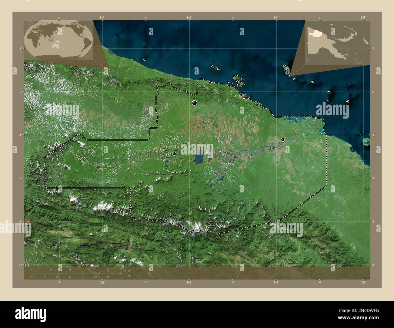 Map maprik Banque de photographies et d’images à haute résolution - Alamy