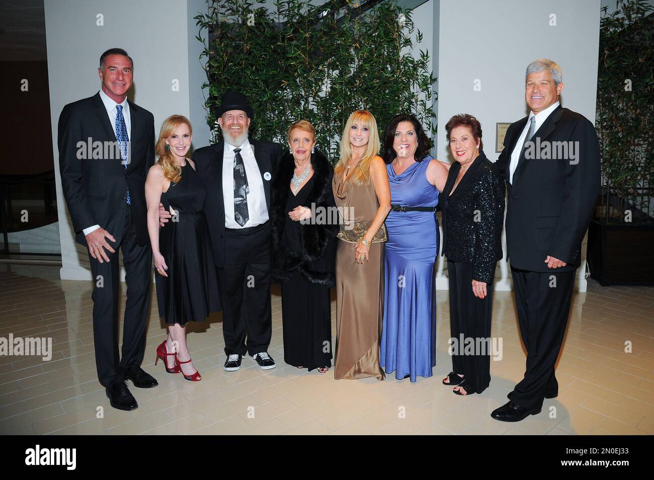 From left: Honoree Robert Landes, gala co-chair Lise Applebaum ...