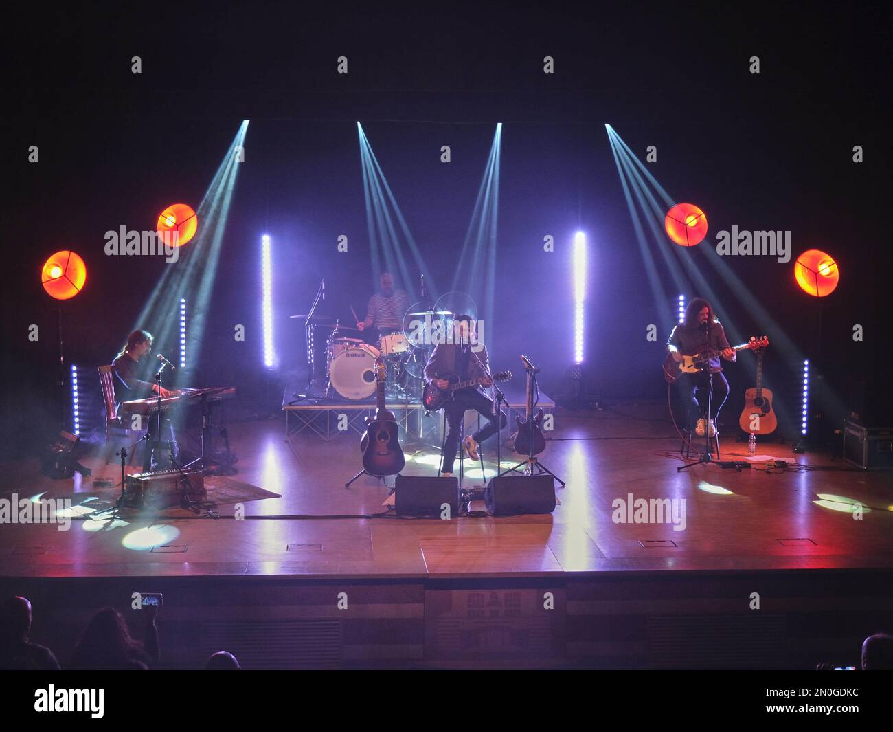 Filippo Graziani e Tommaso Graziani pendant le concert de musique de la ...