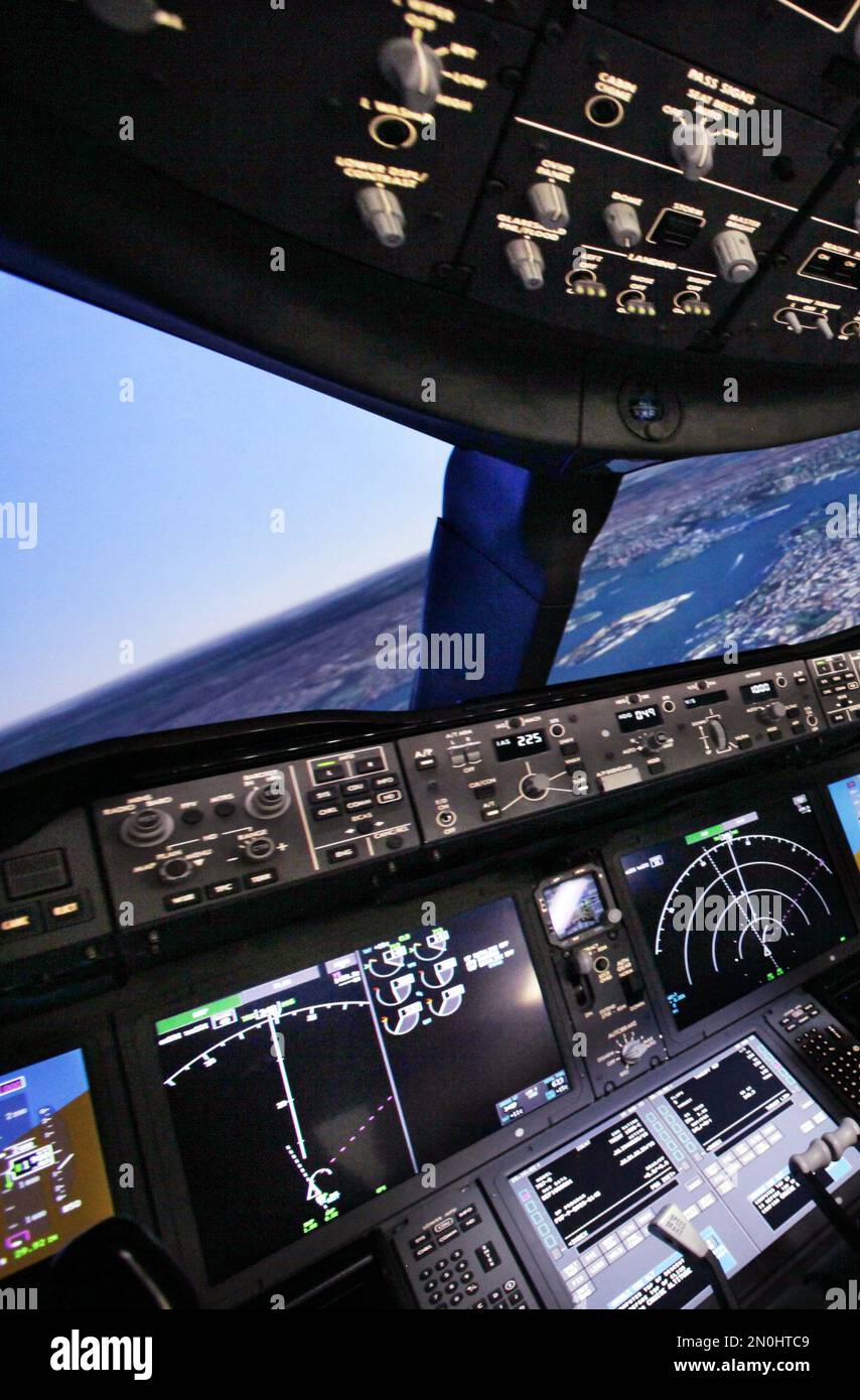 FILE - This Aug. 26, 2010, file photo, shows the view from inside a ...