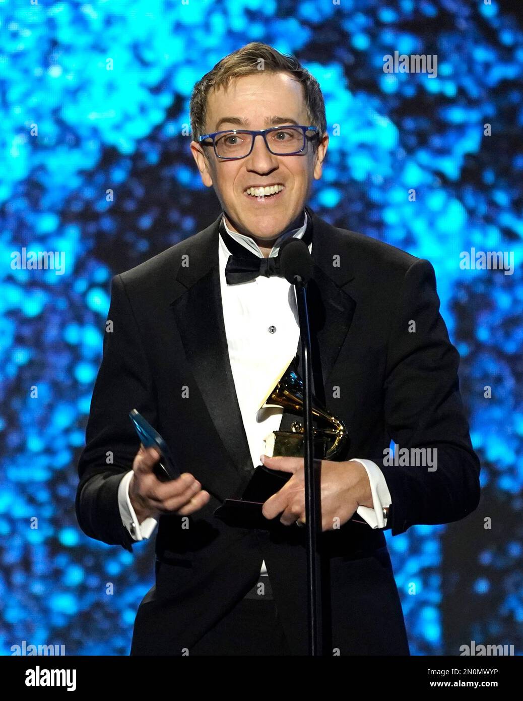 Geoffrey Keezer accepts the award for best instrumental composition for ...