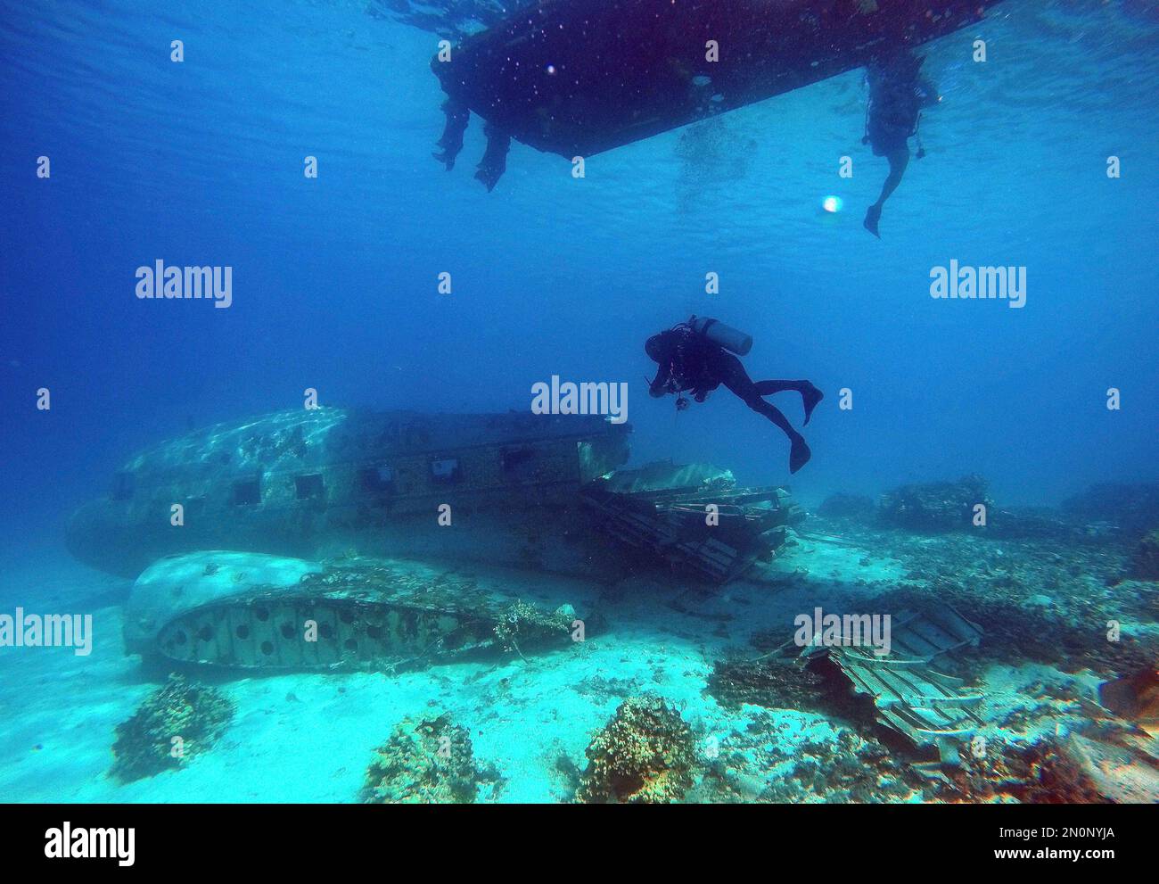 In this photo taken on Friday, Nov. 6, 2015, diver Hiroaki Ueda ...