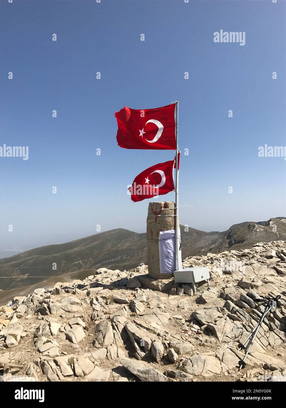Le Grand Sommet du Mont Uludag à Bursa, Turquie. Uludag est la plus ...