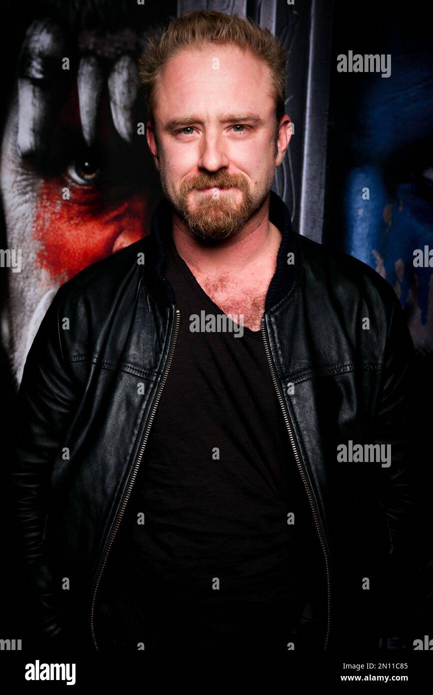 Ben Foster poses for a portrait during Blizzcon at the Anaheim ...