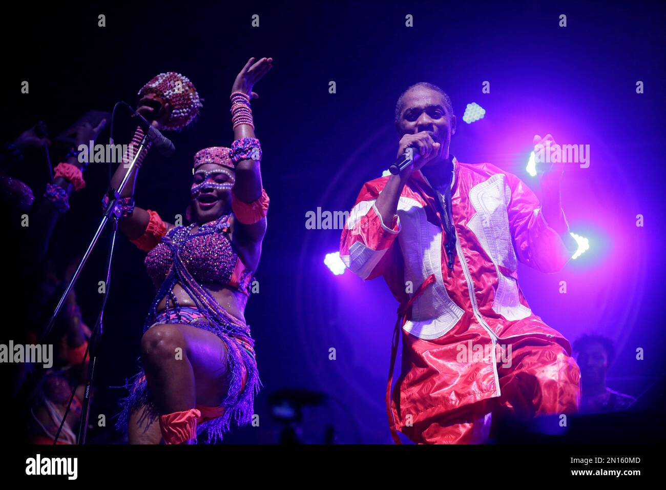 Nigerian musician Femi Kuti, son of Fela Anikulapo Kuti, performs ...