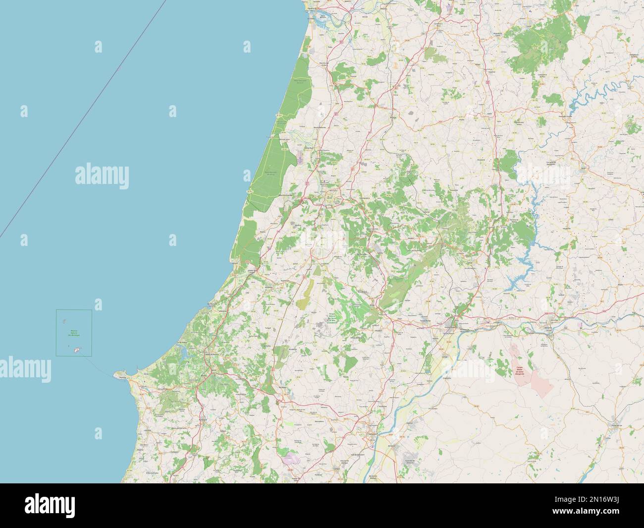 Carte du portugal caldas da rainha Banque de photographies et d’images à haute résolution - Alamy