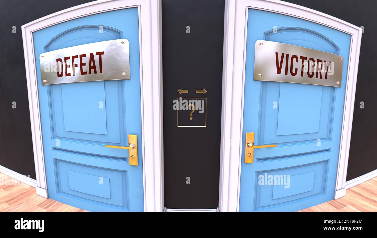 Deux chemins un choix Banque de photographies et d’images à haute ...