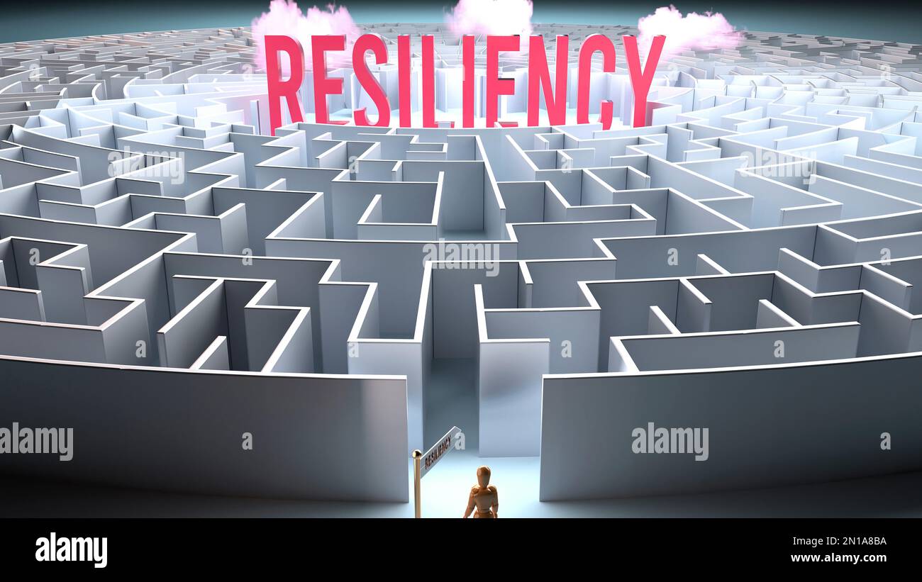 Une personne vulnérable devant un grand obstacle et un défi pour ...