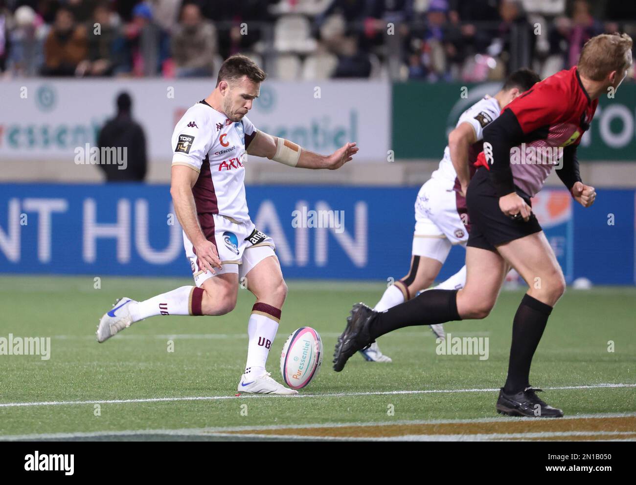 Zack Holmes de Bordeaux Begles lors du championnat français Top 14 des ...