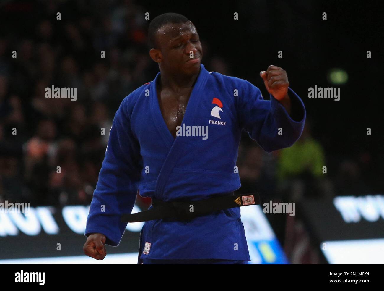 Alpha Oumar Diallo de France pendant le Judo Paris Grand Chelem 2023 ...