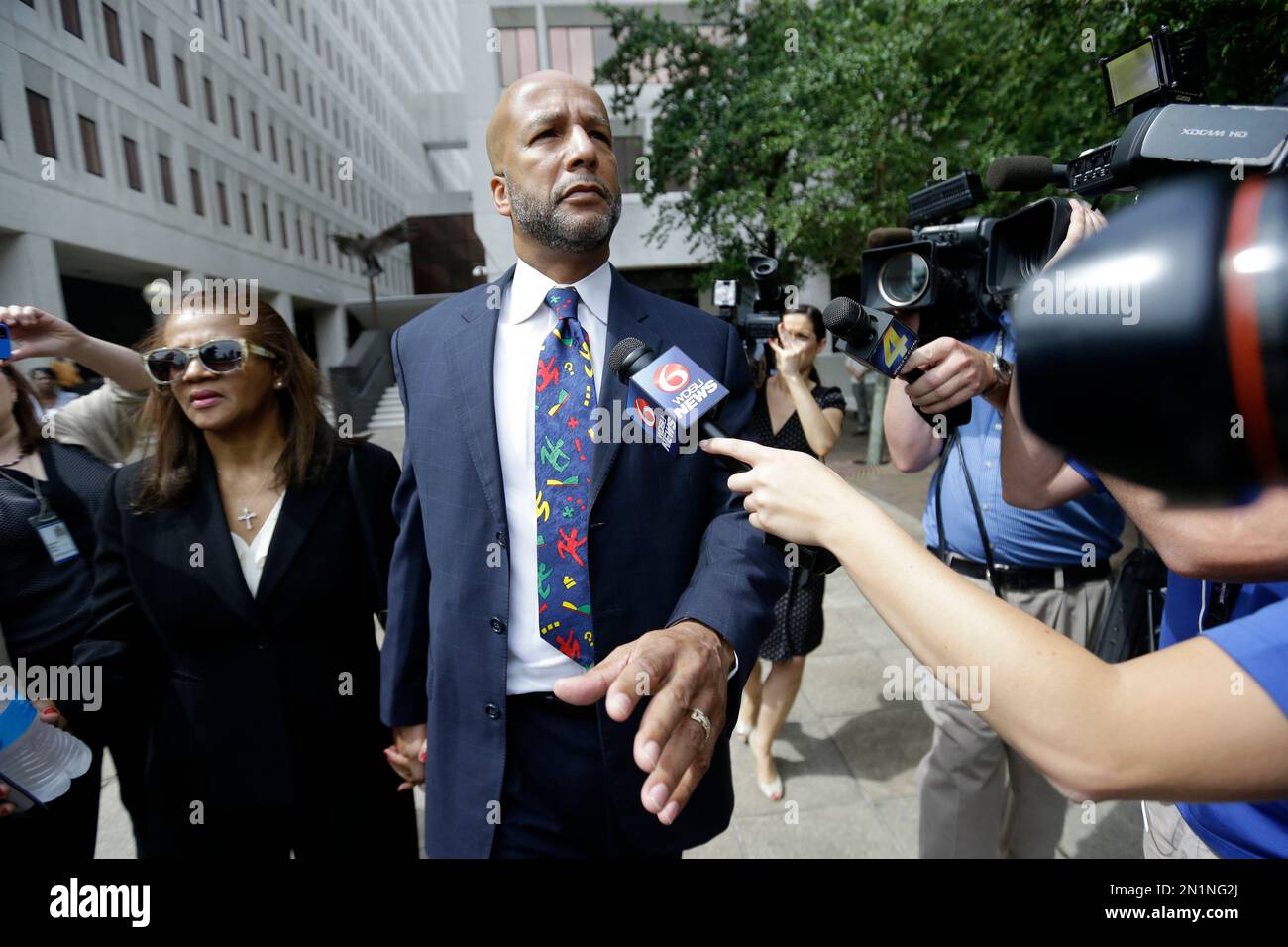 FILE - In this Wednesday, July 9, 2014 file photo, former New Orleans ...