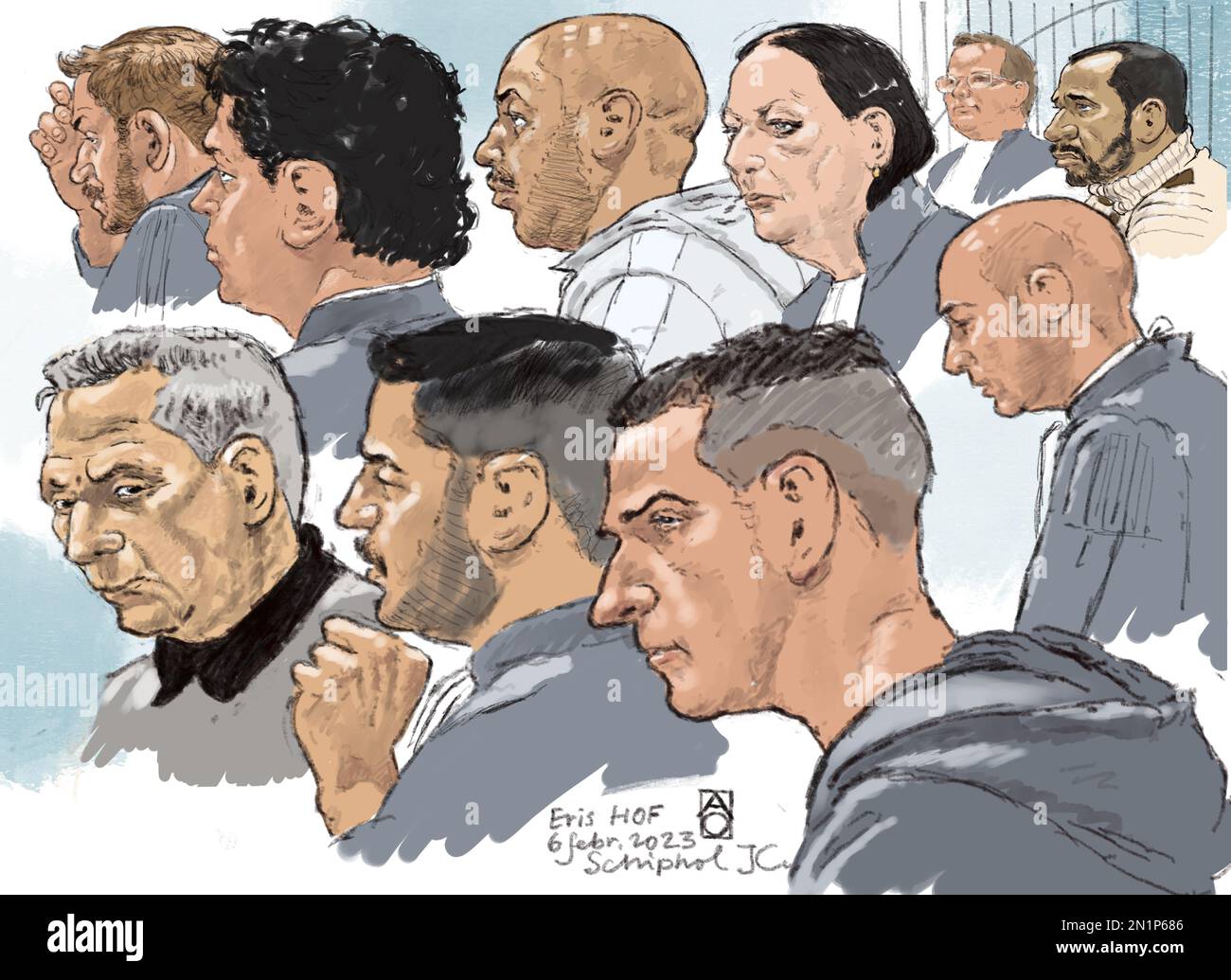 BADHOEVEDORP - dessin de cour (LNR) ci-dessus: Avocat Bas van Faassen ...