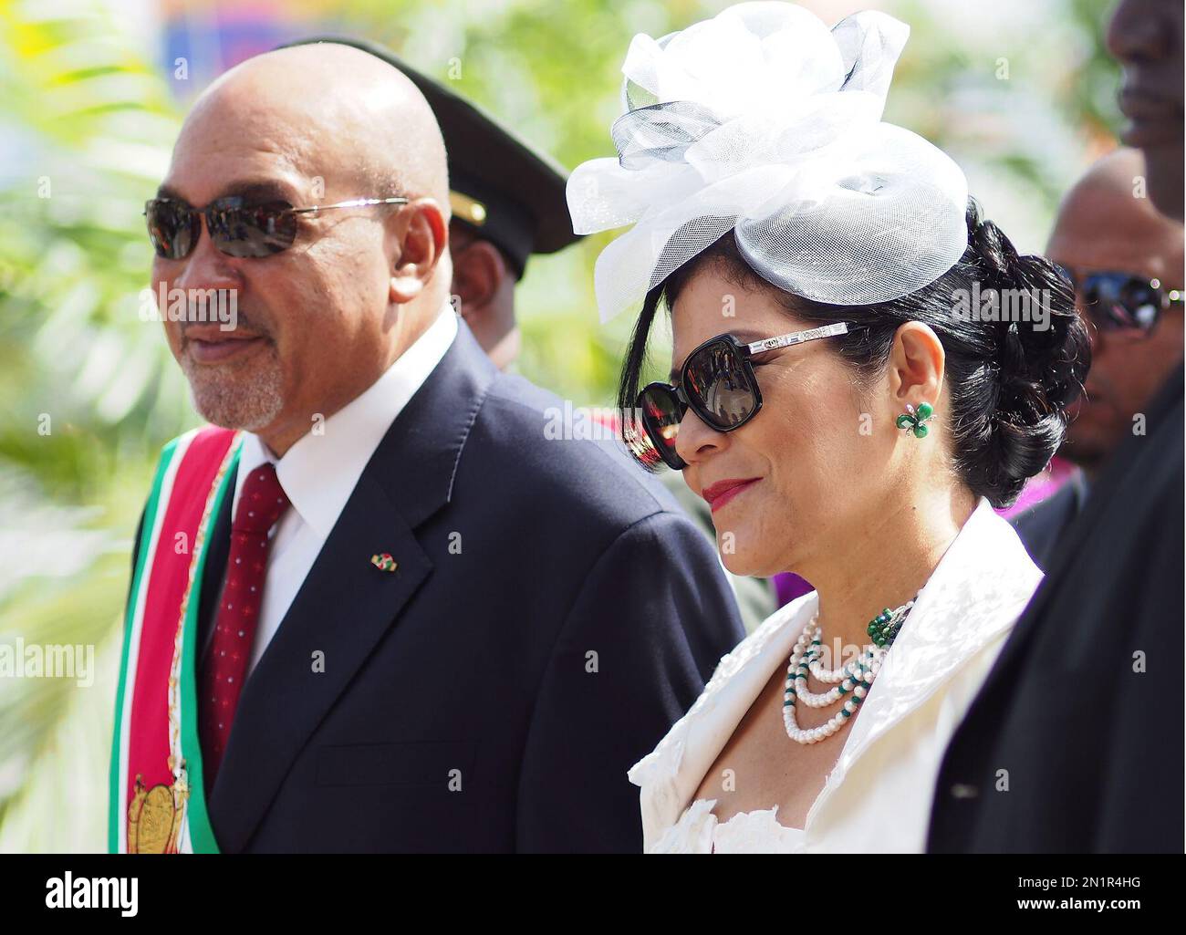 Suriname President Desire Delano Bouterse arrives to his second term ...