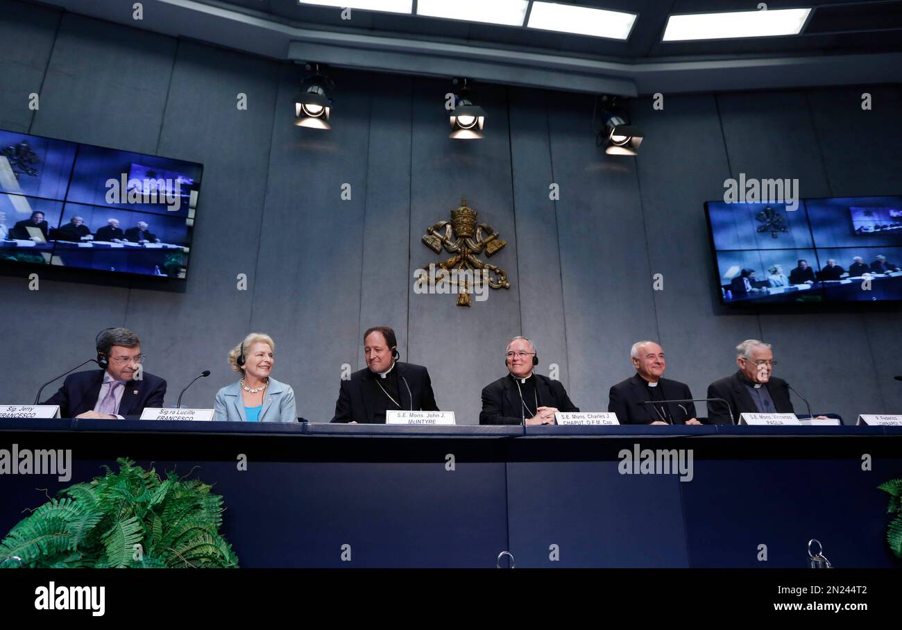 A delegation from the Philadelphia dioceses, from left, Jerry Francesco ...