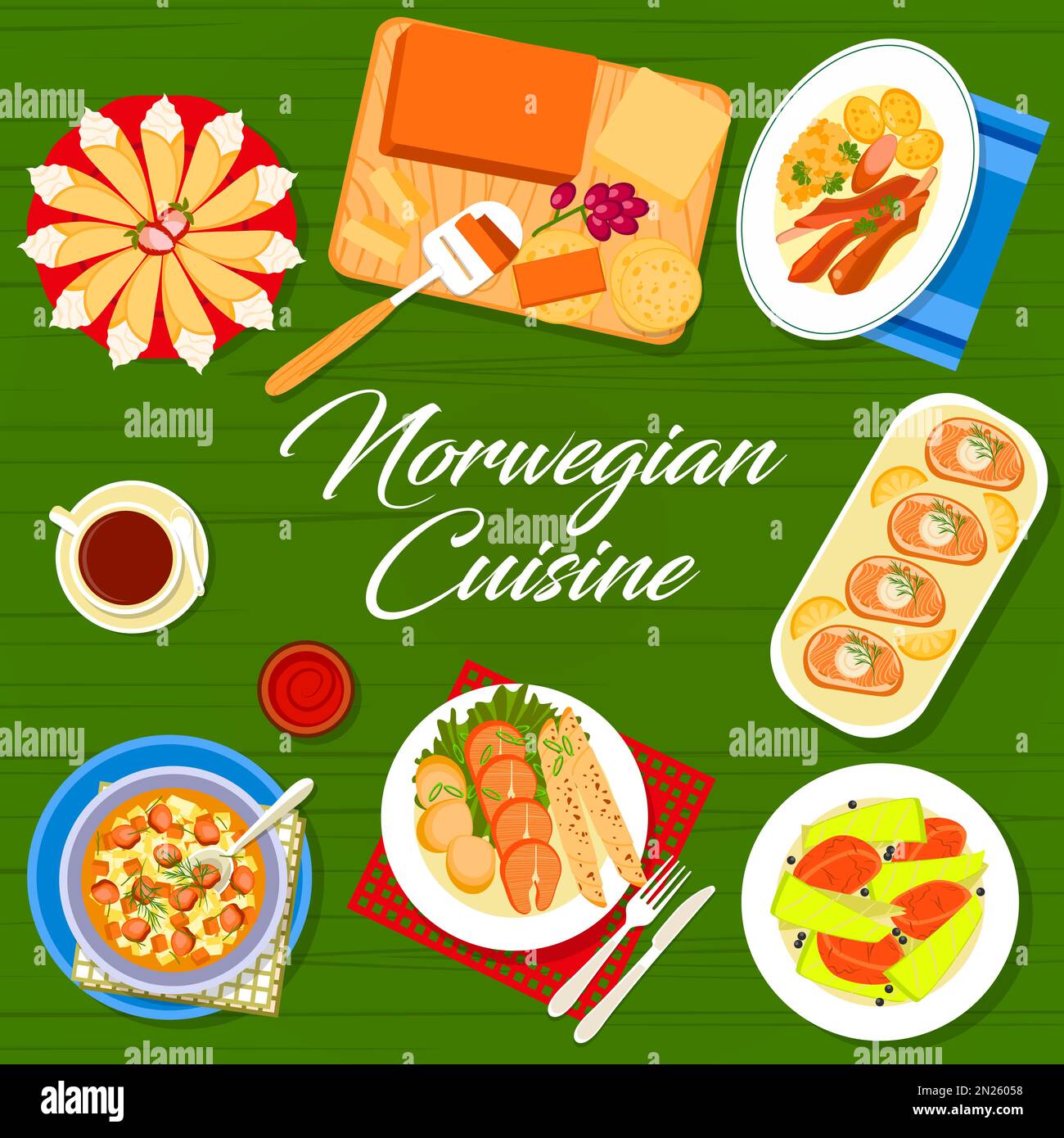 Cuire au nord vous Banque d'images vectorielles - Alamy