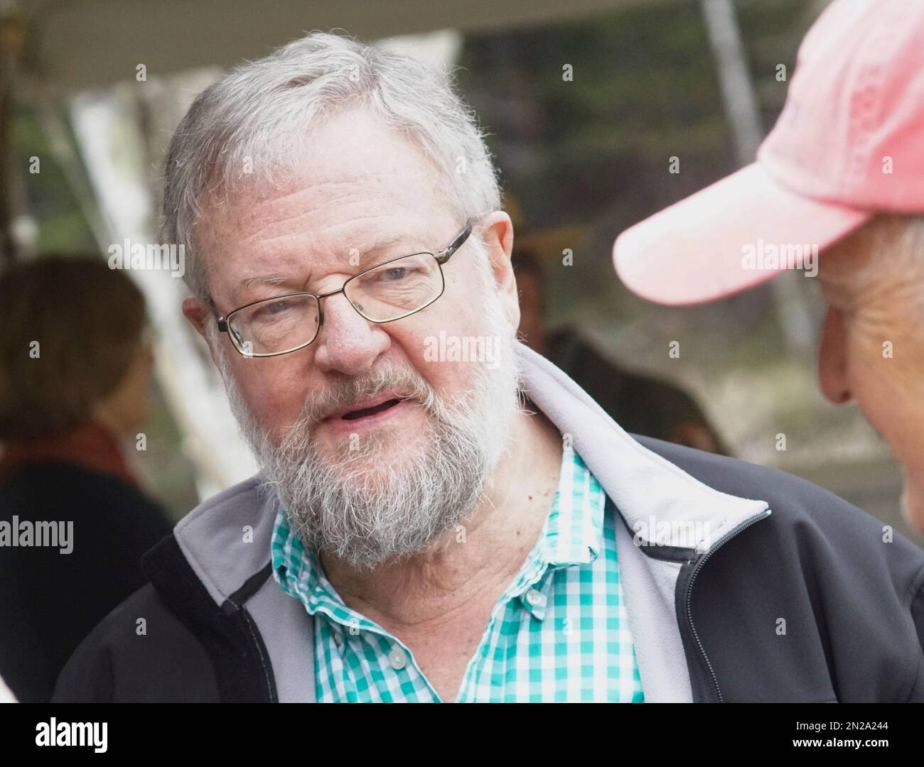 David Rockefeller, Jr. attends a ceremony, Friday, May 22, 2015, in ...