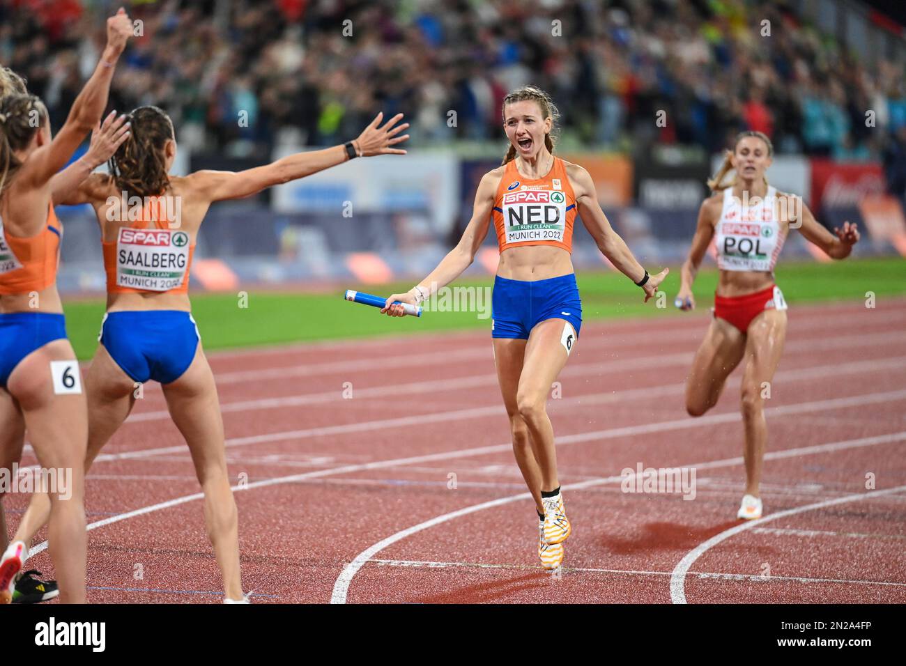 Pays-Bas: Eveline Saalberg, Lieke Klaver, Lisanne de Witte, Femke bol ...