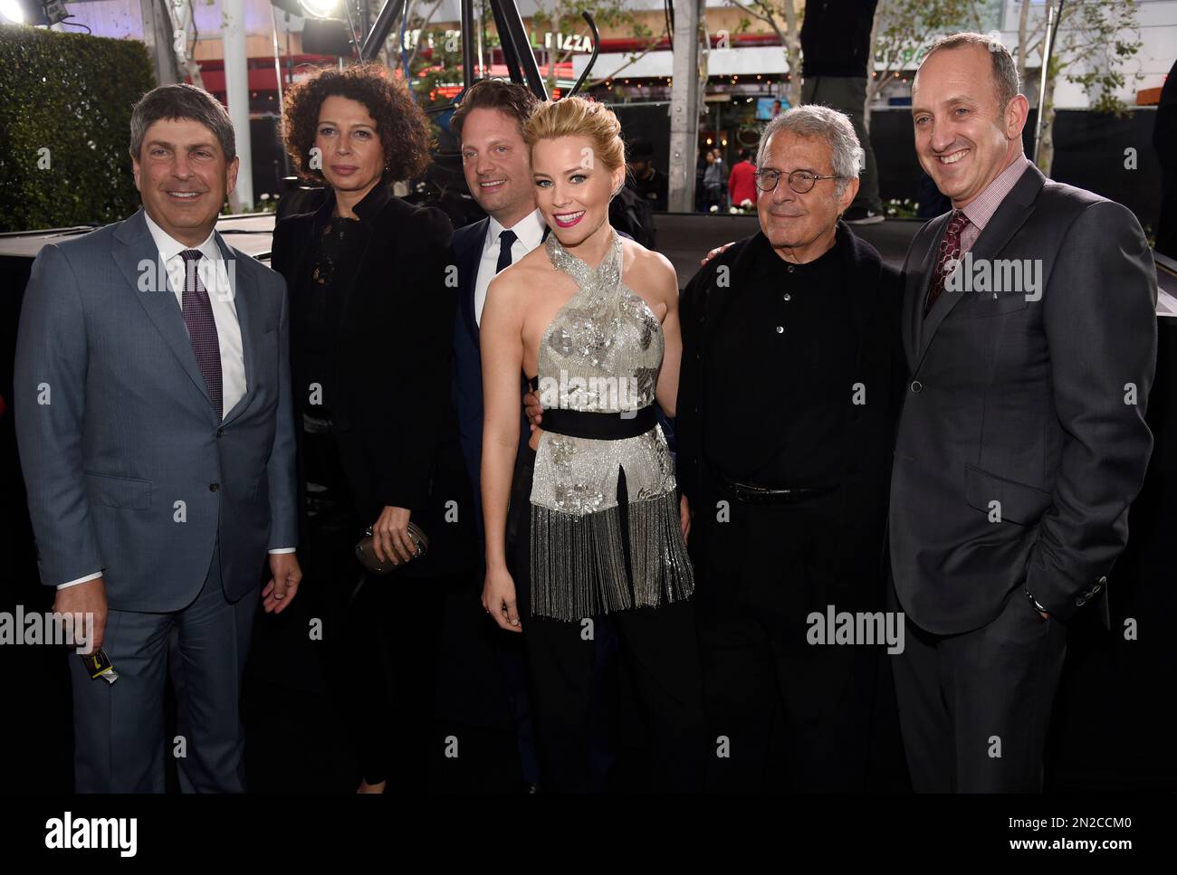 Jeff Shell, chairman of Universal Filmed Entertainment, from left ...