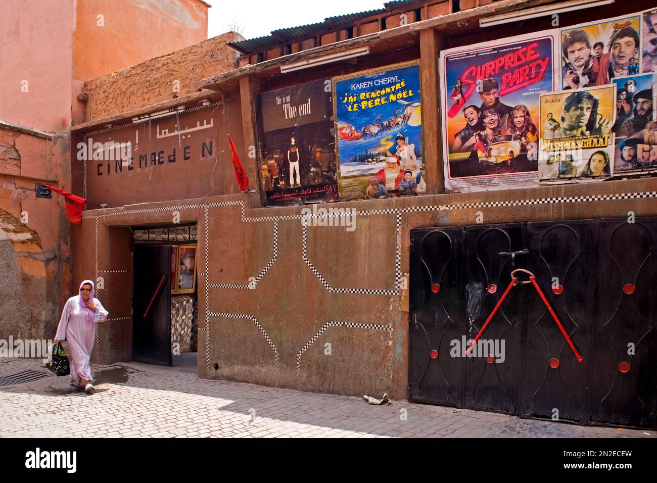 Cinema Eden, le plus ancien cinéma du Maroc, Marrakech, Maroc Photo ...