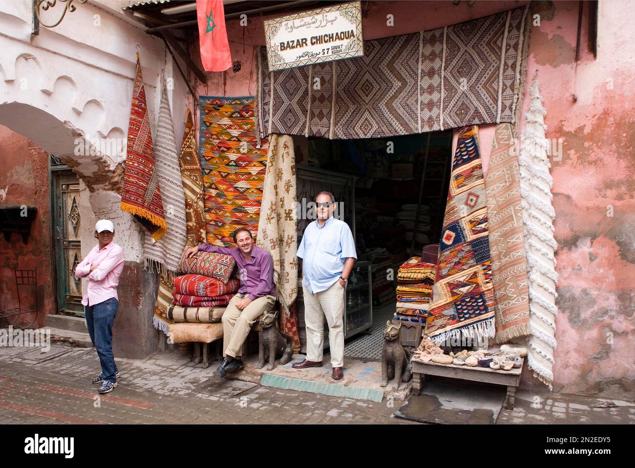 Tapis de marrakech Banque de photographies et d’images à haute ...
