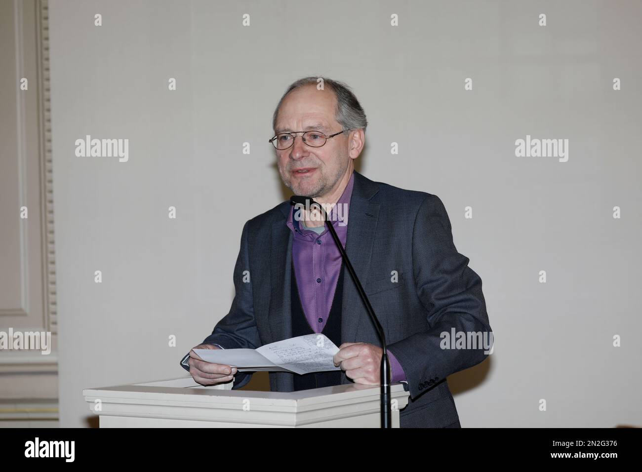 Im Bild: Stanislaw Brezan. Staatsministerin Klepsch stellt neue ...