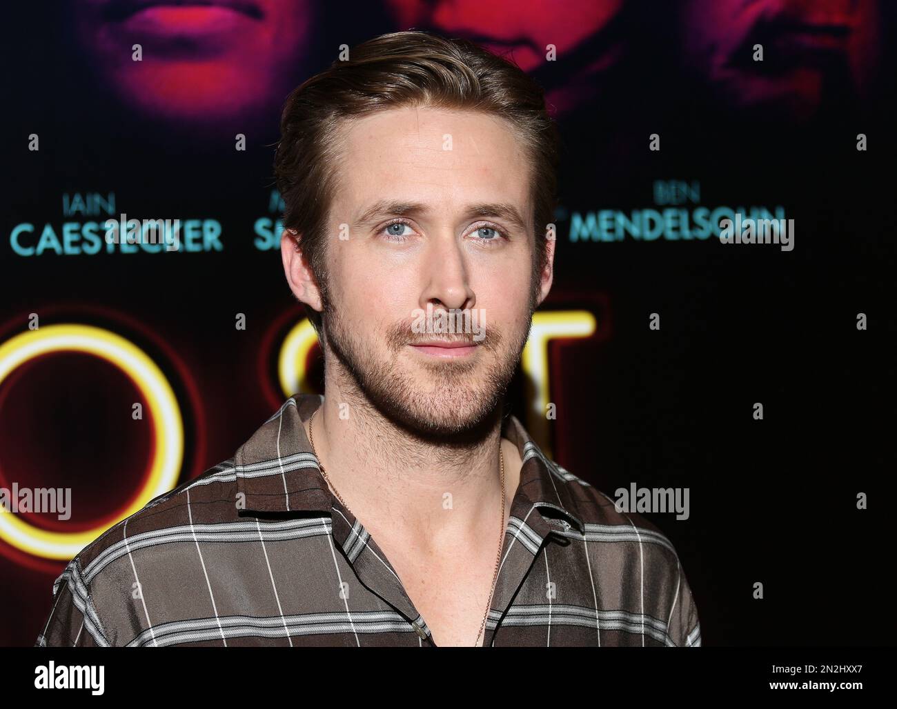 Canadian actor Ryan Gosling poses for photographers at the London ...