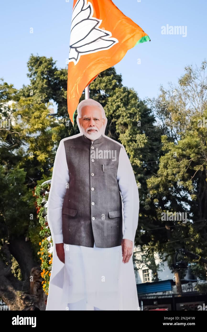 New Delhi, Inde - 16 janvier 2023 - le Premier ministre Narendra Modi a ...